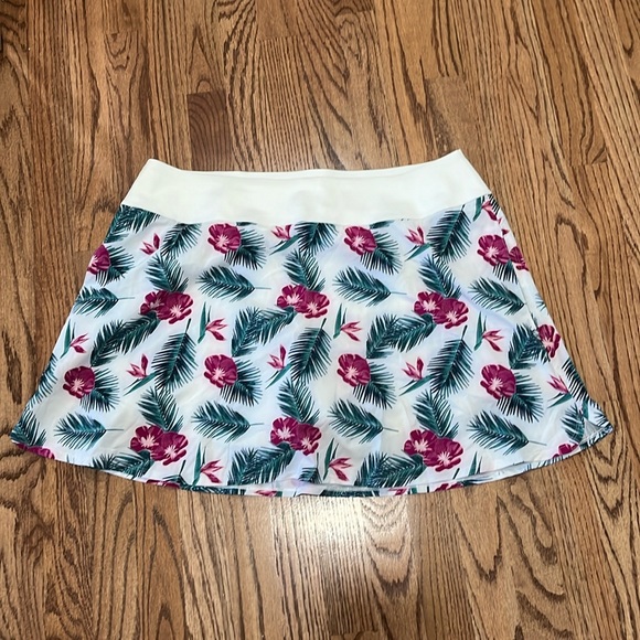 Puma | Skirts | Puma Floral Golf Skort | Poshmark